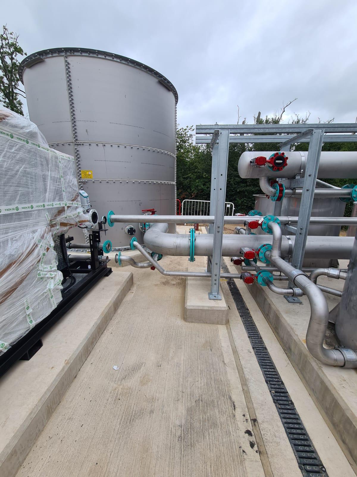 Installation of Sand Filters, Associated Pipework and Pump Skid - Jones ...