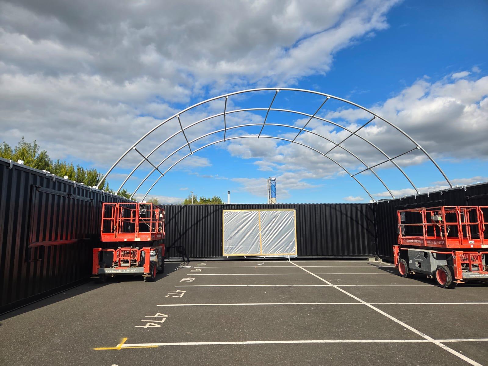 Project Update: Burton Albion FC – Shield Installation - Jones Site ...