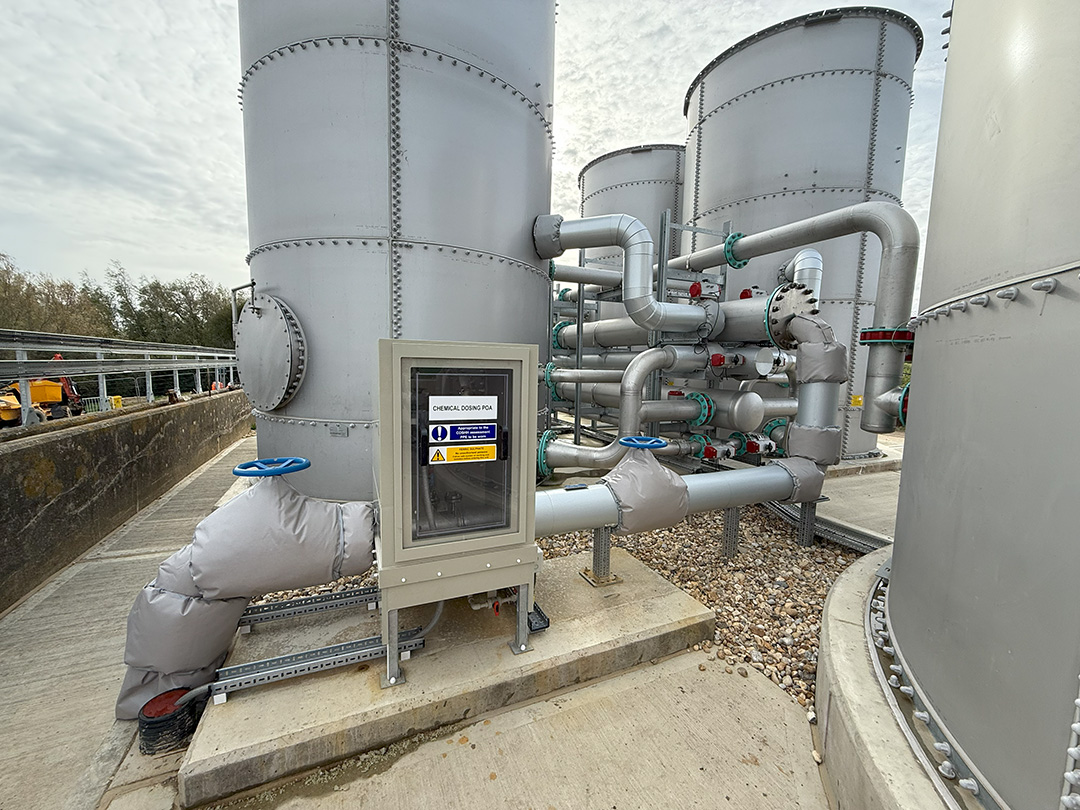 Trace Heating & Lagging Works at Roud, Isle of Wight - Jones Site Services